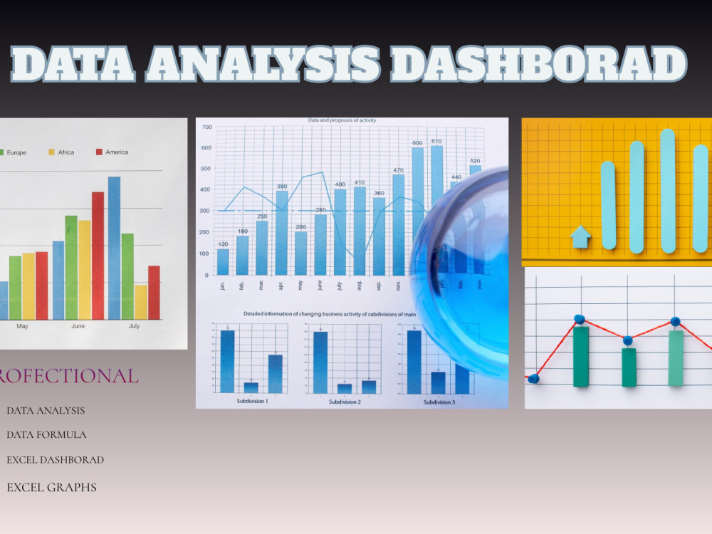 Do anything related to excel, formulas, pivot tables, dashboard, graphs | Upwork