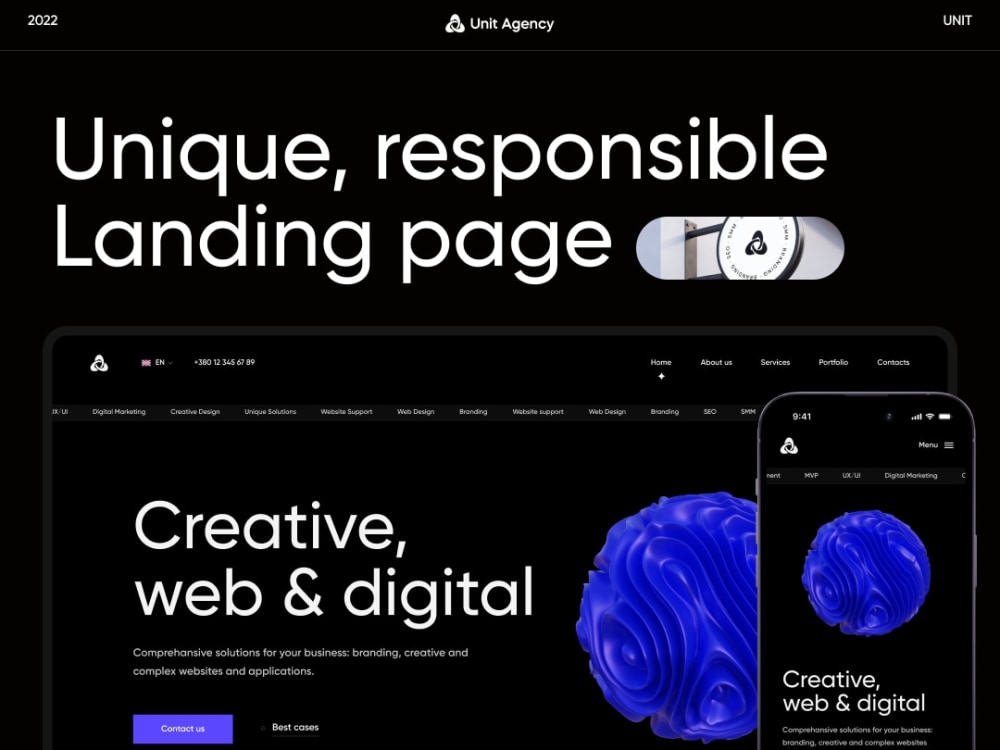 A premium website design for your business | Upwork