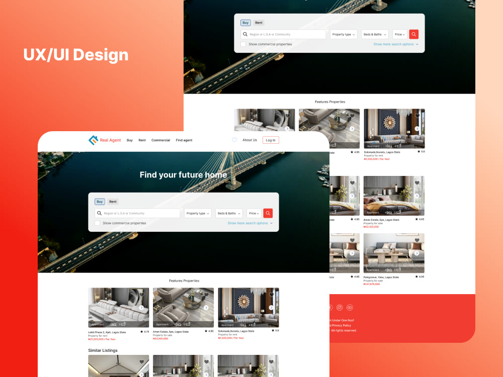 A professional website Ux UI Figma Homepage | Upwork