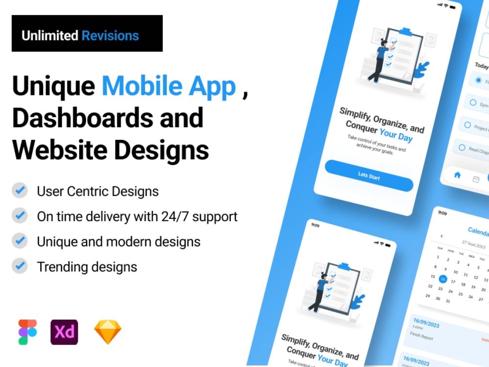 High quality UI of mobile app or website in figma | Upwork