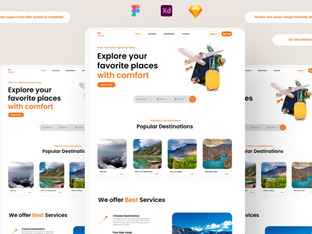 High quality UI of mobile app or website in figma | Upwork