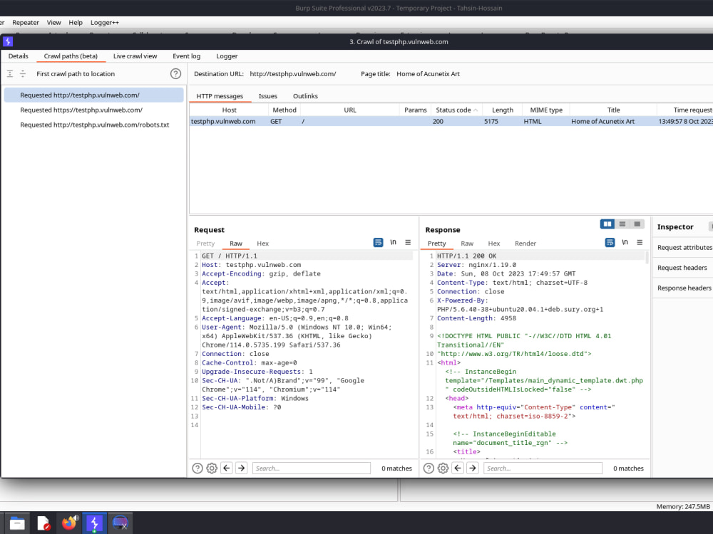 Penetration testing and vulnerability assessment on your web ...
