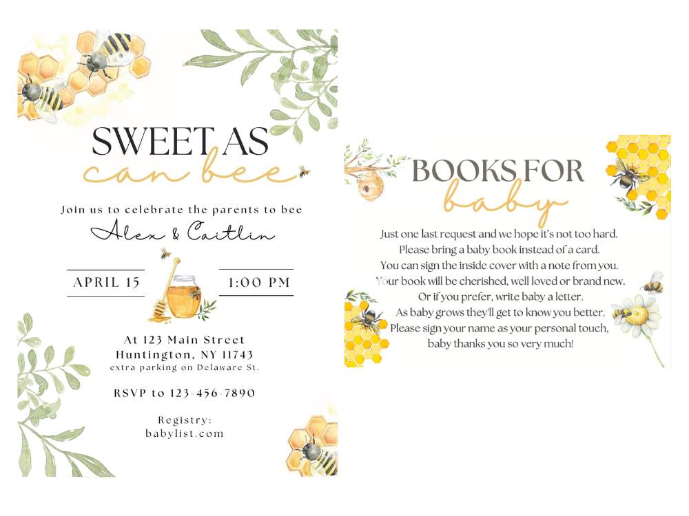 Editable and printable invitations! | Upwork