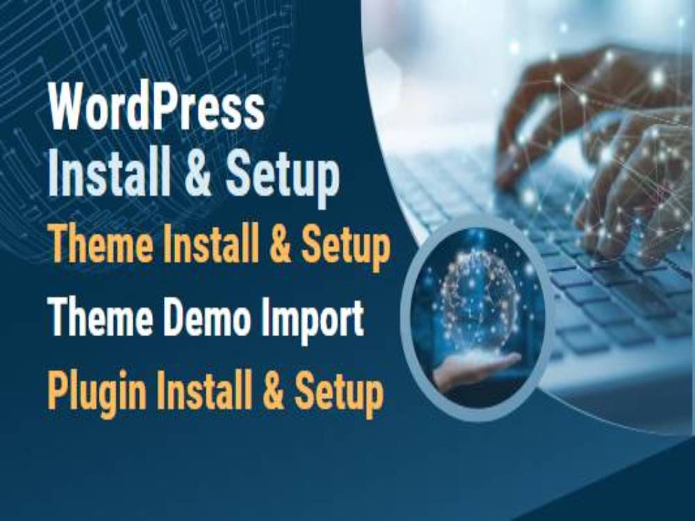 Install Your Wordpress And Import The Theme Demo With Customization