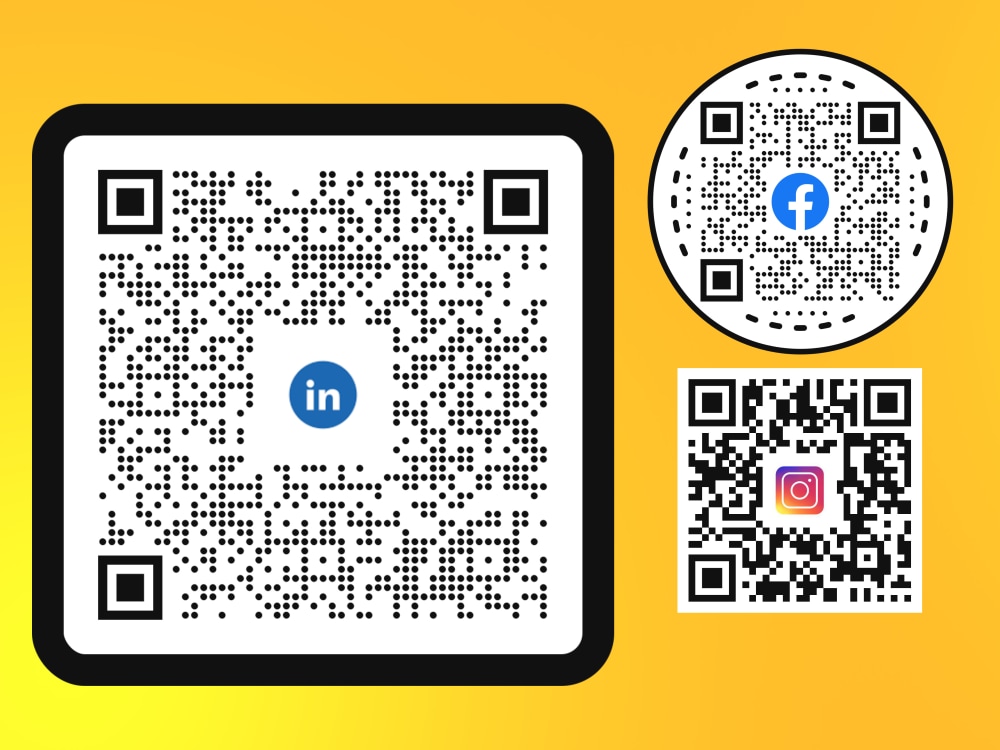 Qr Code Custom Qr Code Design With Your Logo Unique Upwork