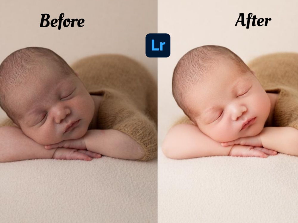 High end newborn baby editing and maternity photo retouching | Upwork