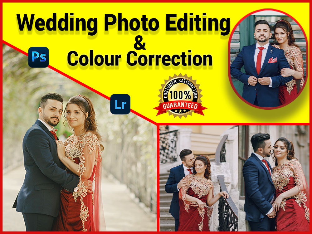 Wedding photo editing, retouching and color correction | Upwork