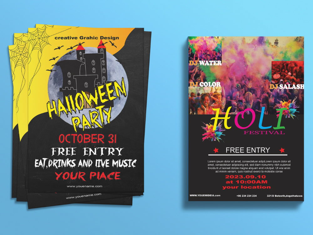 Design a professional flyers and posters | Upwork