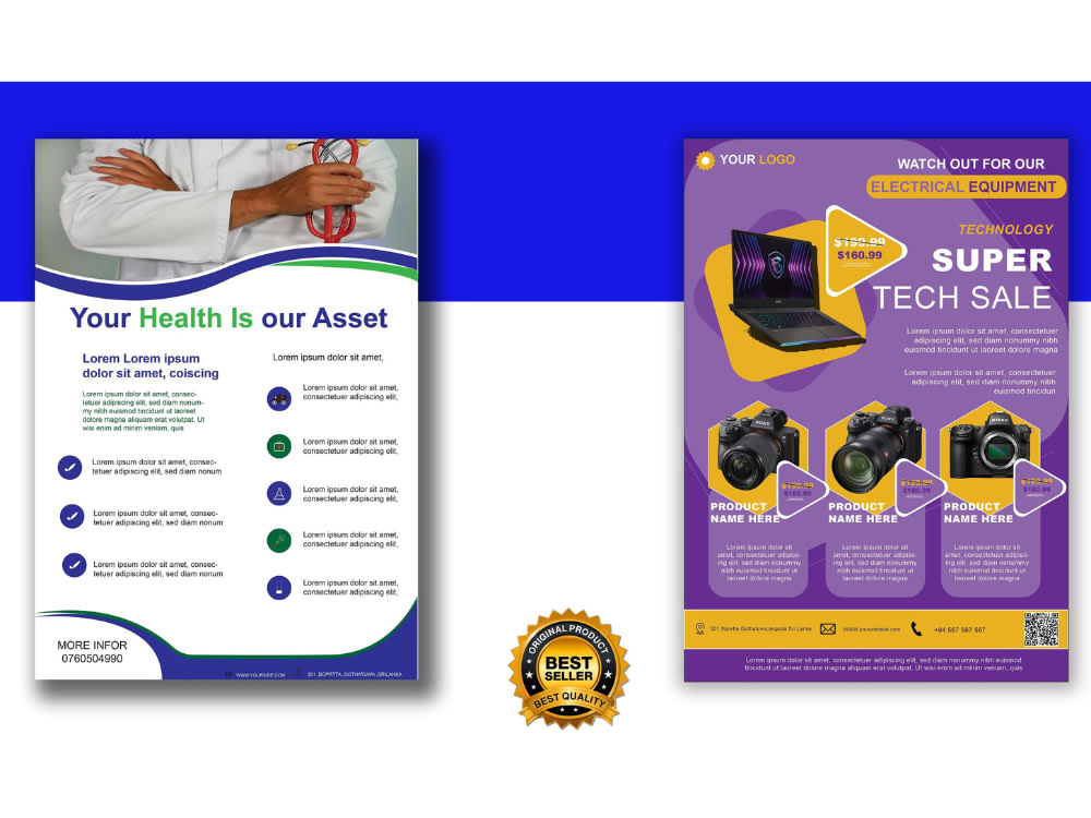 Design a professional flyers and posters | Upwork