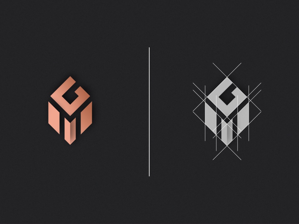 Luxury modern monogram Logo design with a minimalist approach | Upwork