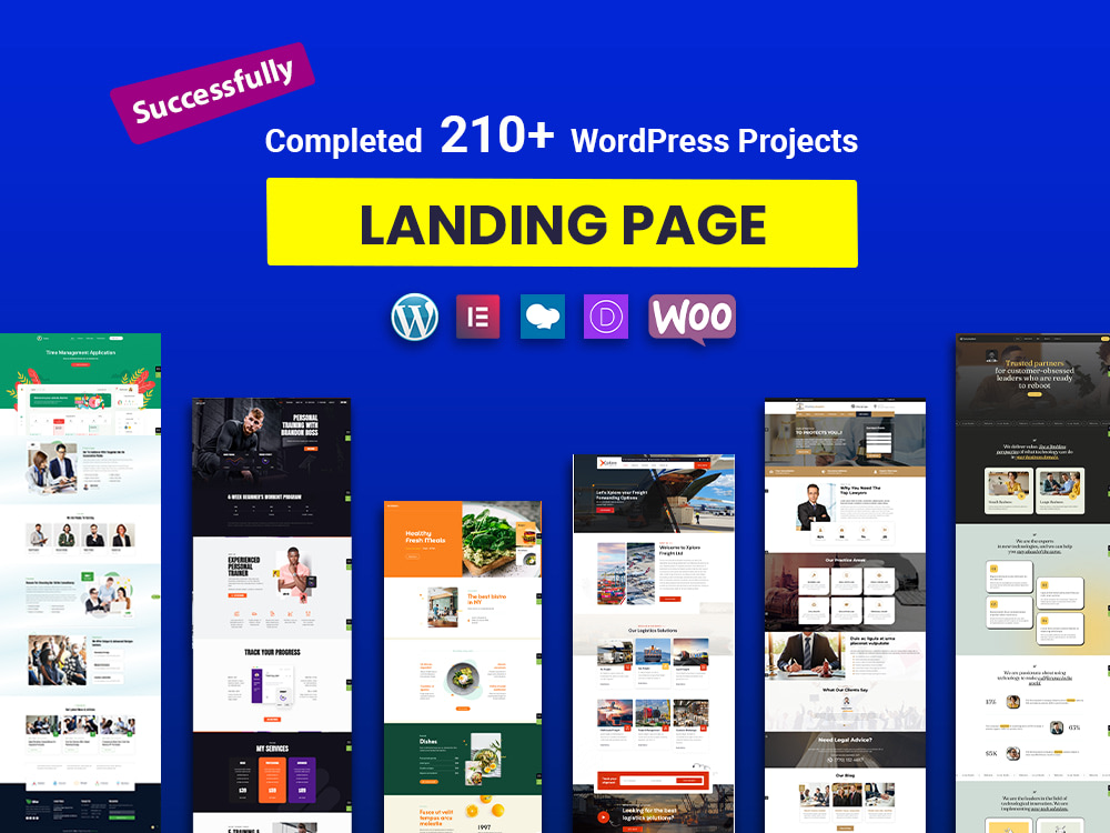 WordPress Landing Page | Landing Page Expert | One Page Website ...