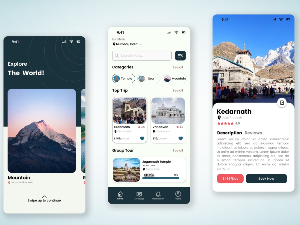An Interactive UI Prototypes | Expert Mobile App UI/UX Designer | Upwork
