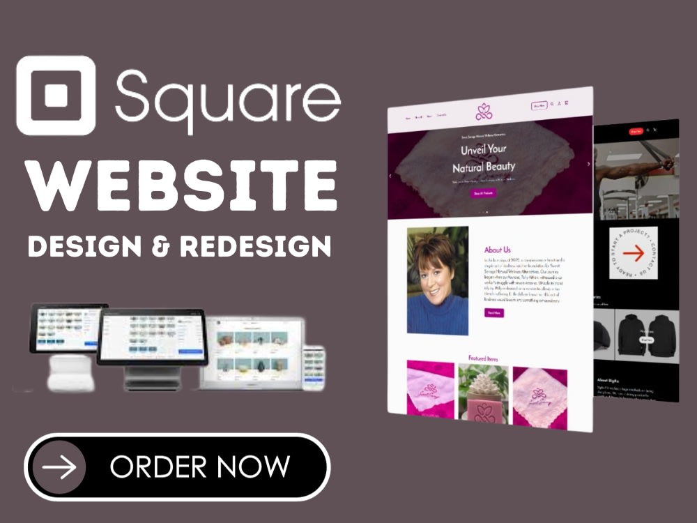 Stunning square online store design square website design square POS ...
