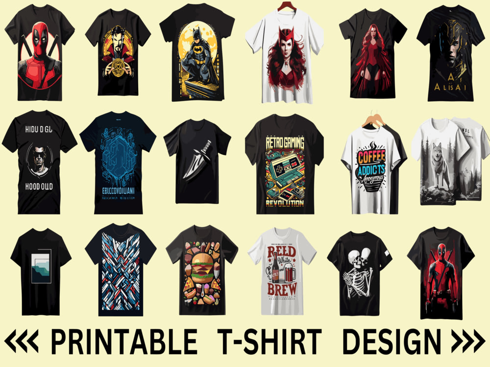 A Fantastic Printable Graphic T-shirt Design | Upwork