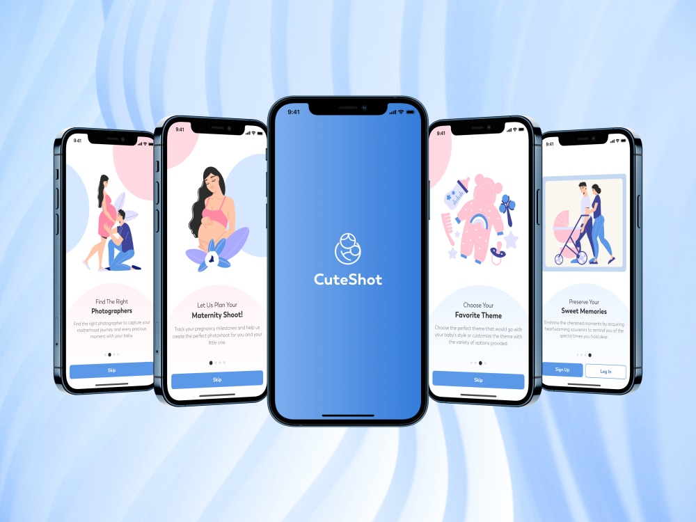 UI design with basic design system and prototype for an iOS app | Upwork