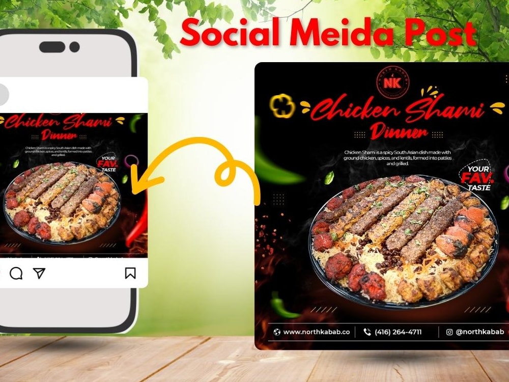 Eye-catching restaurant social media posts. | Upwork