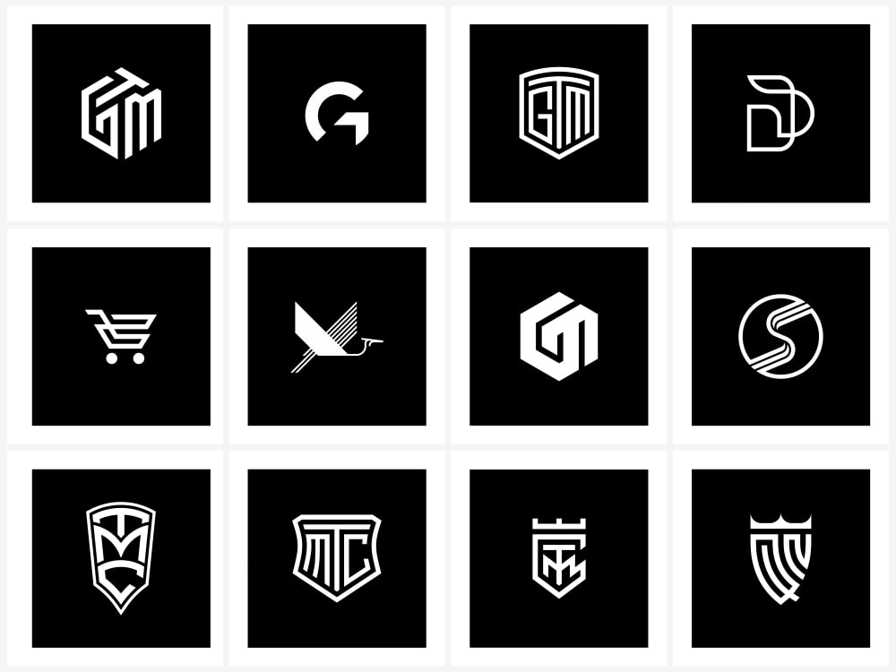 Create monogram logo design | Upwork