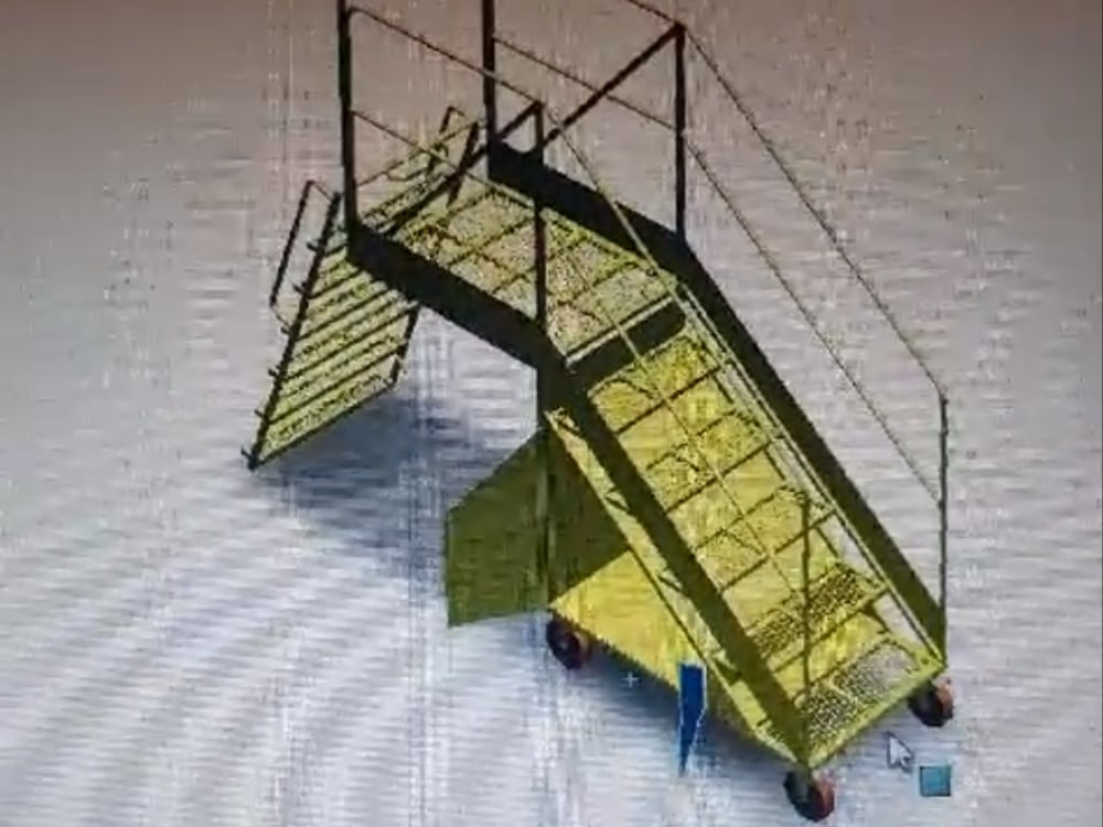 A dimensioning of 3D models using orthogonal projections and ...