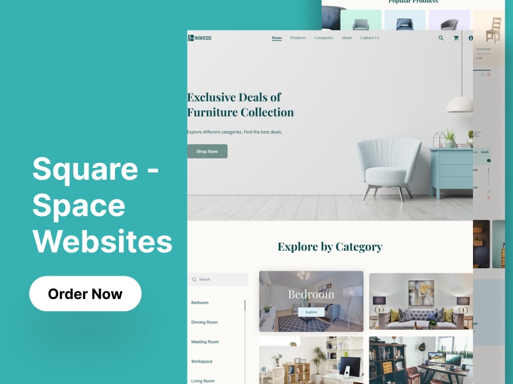 Responsive squarespace website design, squarespace web design or redesign | Upwork