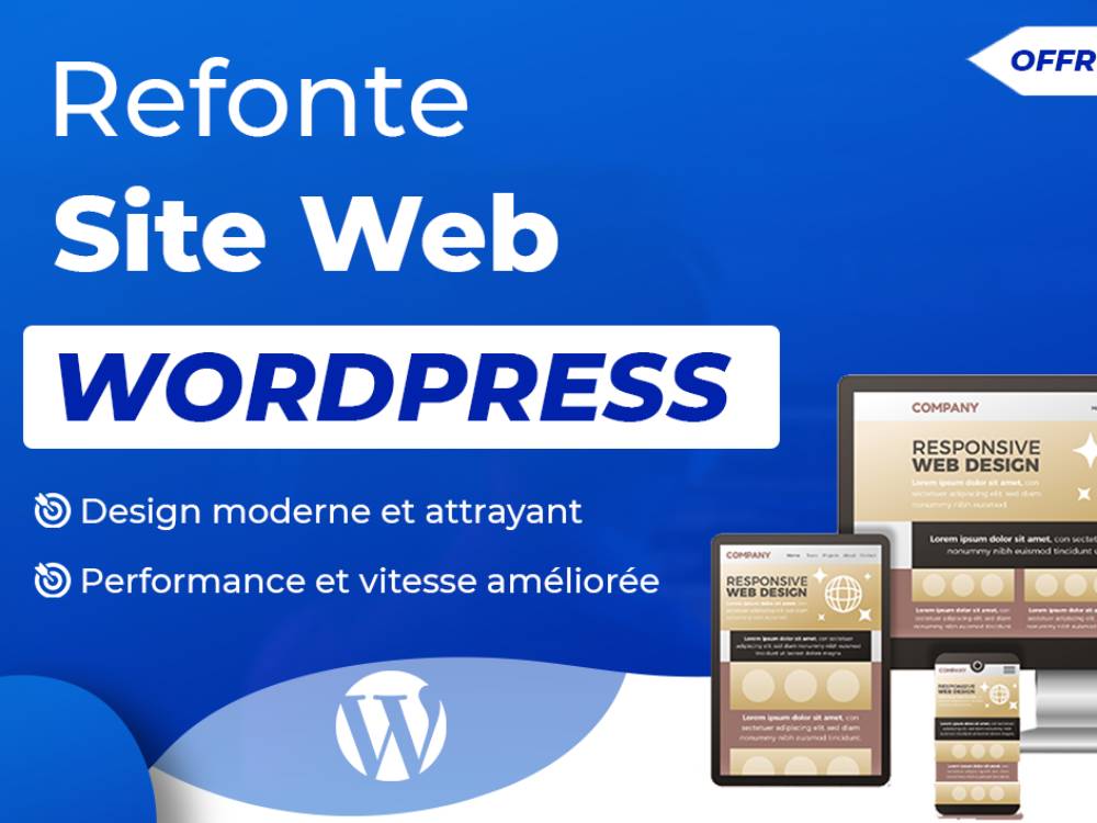 A complete redesign of your WordPress website | Upwork