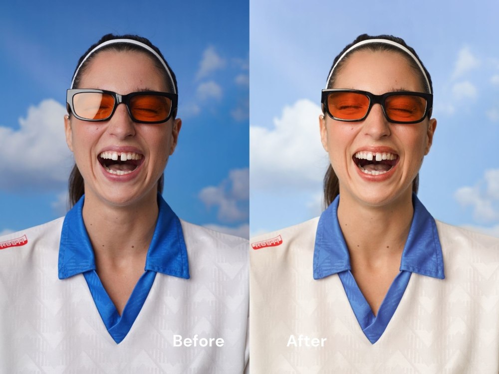 Advanced photo retouching (clean-up, skin retouching and colour ...