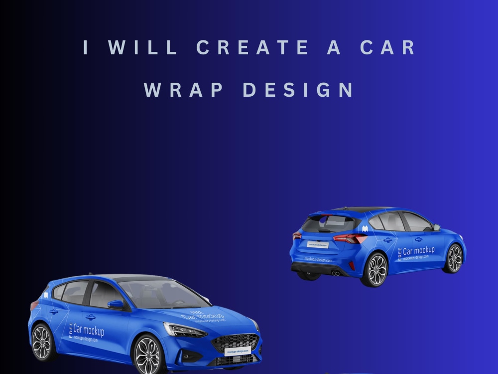Car wrap design, truck wrap design, vehicle wrap AND van wrap design ...
