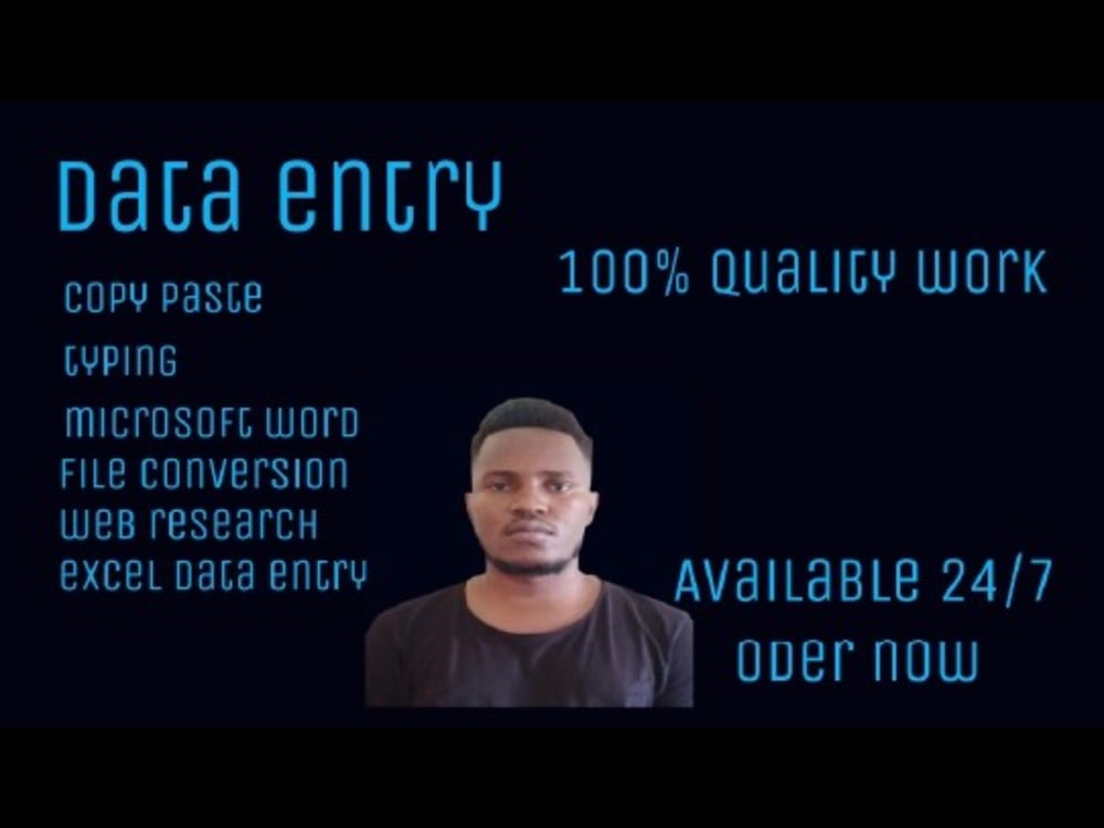 Copy Paste data entry, manual typing, convert PDF to Word and Excel ...