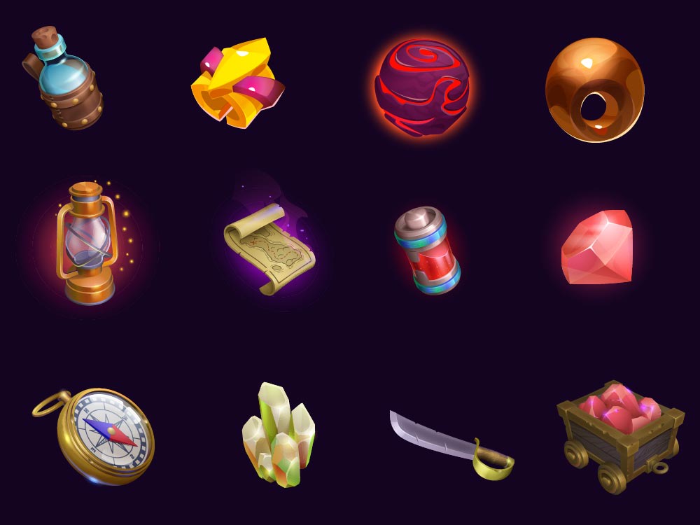 Design unique props and assets for your 2D games | Upwork