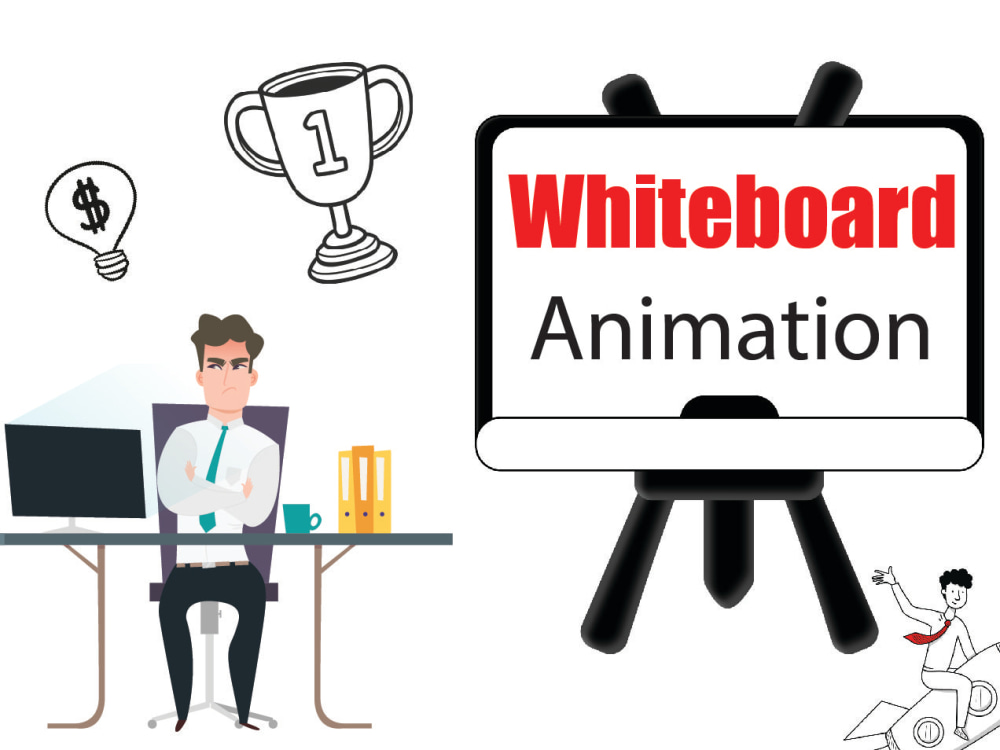 Blackboard and whiteboard animation explainer video | Upwork