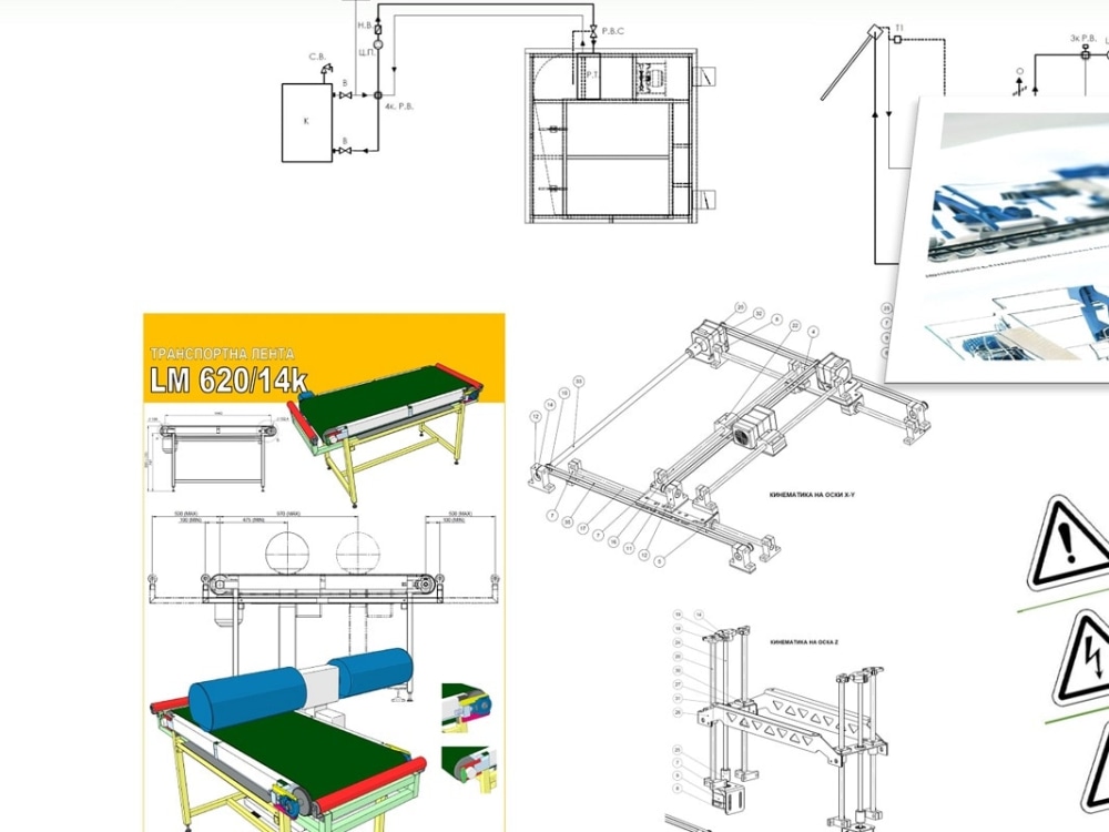 2d CAD drawings of your parts in dxf, dwg or pdf | Upwork