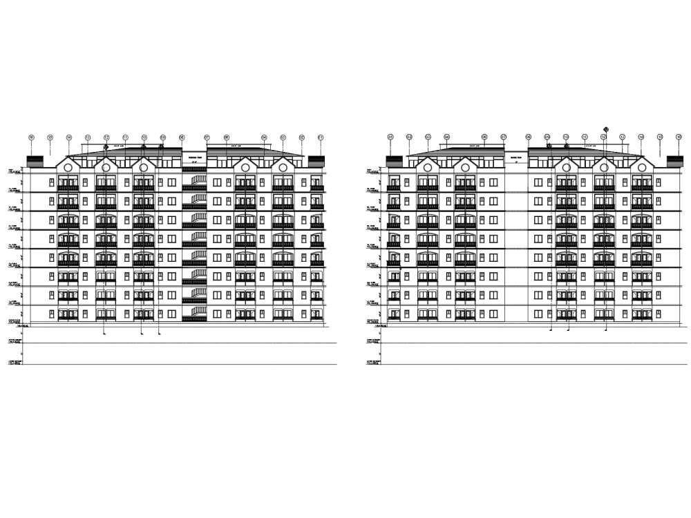 Floor plans, elevations,sections | Upwork