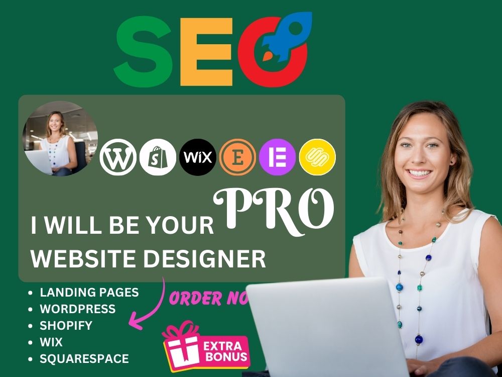 Responsive Website Design | WordPress | Shopify | Wix | Landing Page | Upwork