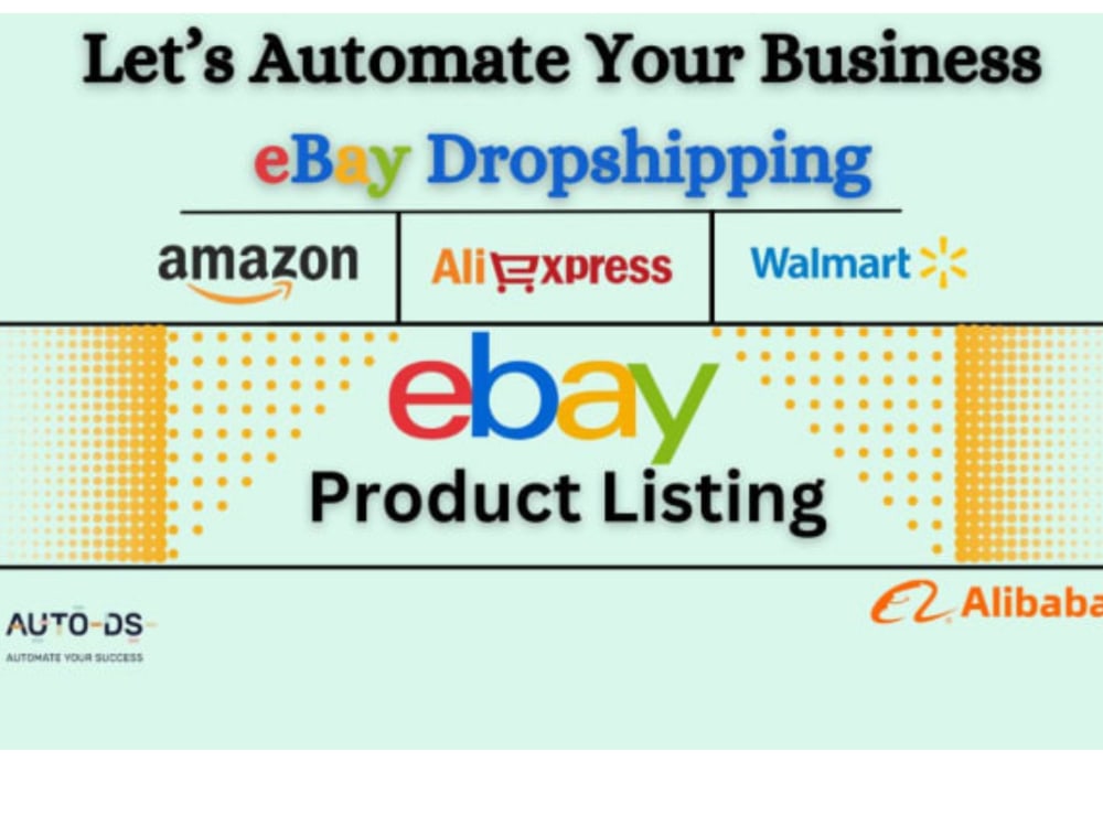 EBay all services, listing, product research account handling | Upwork