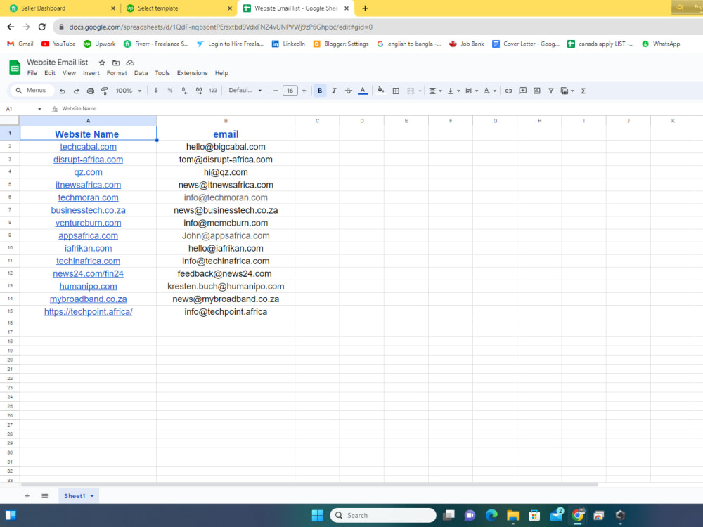 Data Entry Web Research Typing Copy Paste And Data Collection Upwork