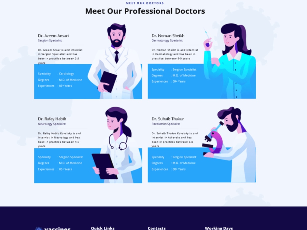 Vaccine Website Fully Stack | Upwork