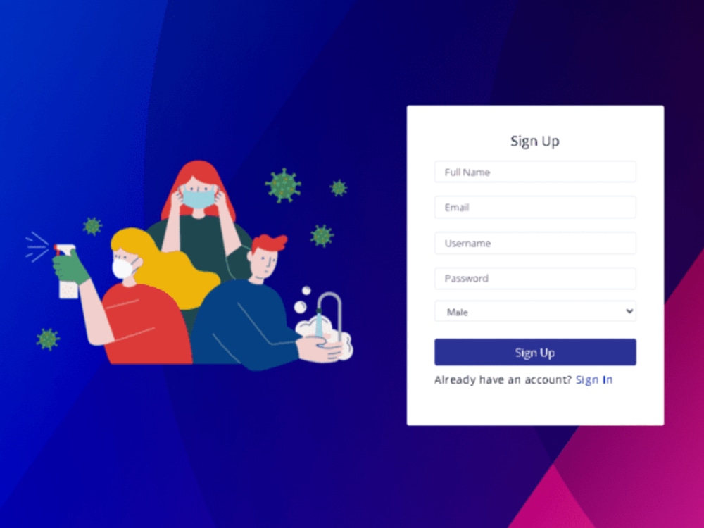 Vaccine Website Fully Stack | Upwork