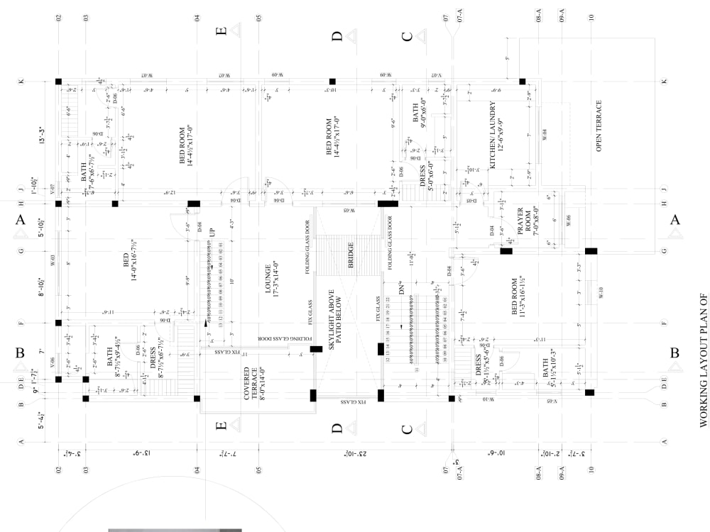 A full Architectural design and complete Construction drawings. | Upwork