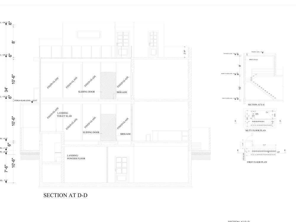 A full Architectural design and complete Construction drawings. | Upwork