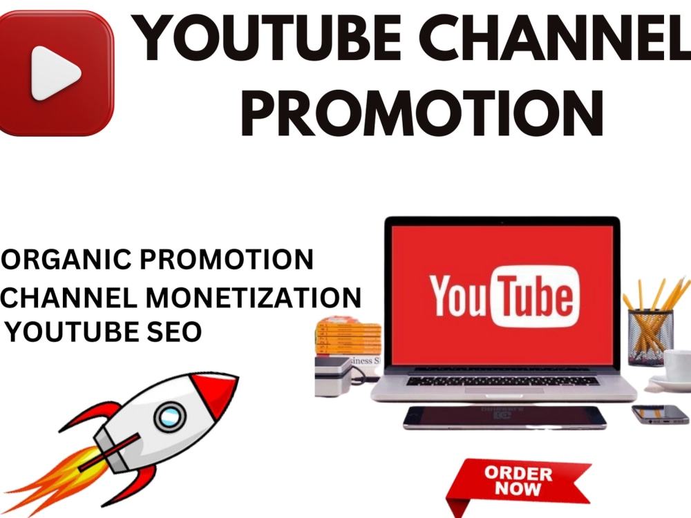 Organic YouTube channel Promotion for Monetization | Upwork