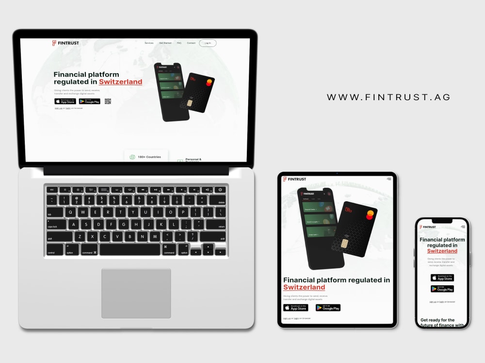 A multi-page website prototype design | Upwork