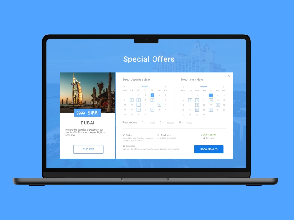 A multi-page website prototype design | Upwork