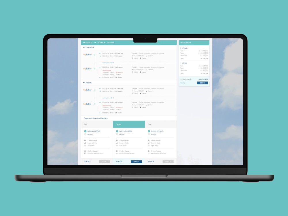 A multi-page website prototype design | Upwork