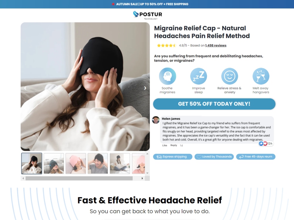 Any advertorial page, Funnelish sales funnel, funnelish landing page ...