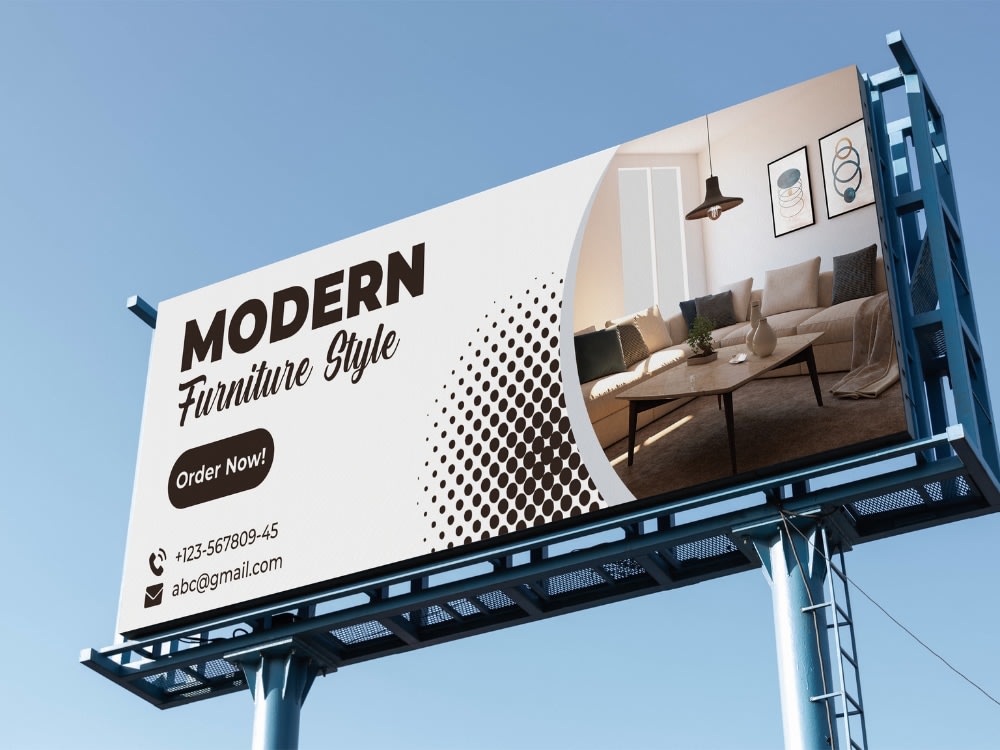 Creative billboard, yard sign, signboard and signage | Upwork