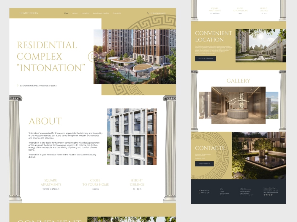 A multi-page website design in Figma | Upwork