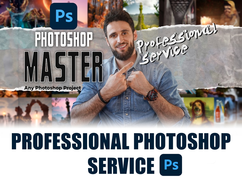A professional Photoshop Work fast and high quality | Upwork