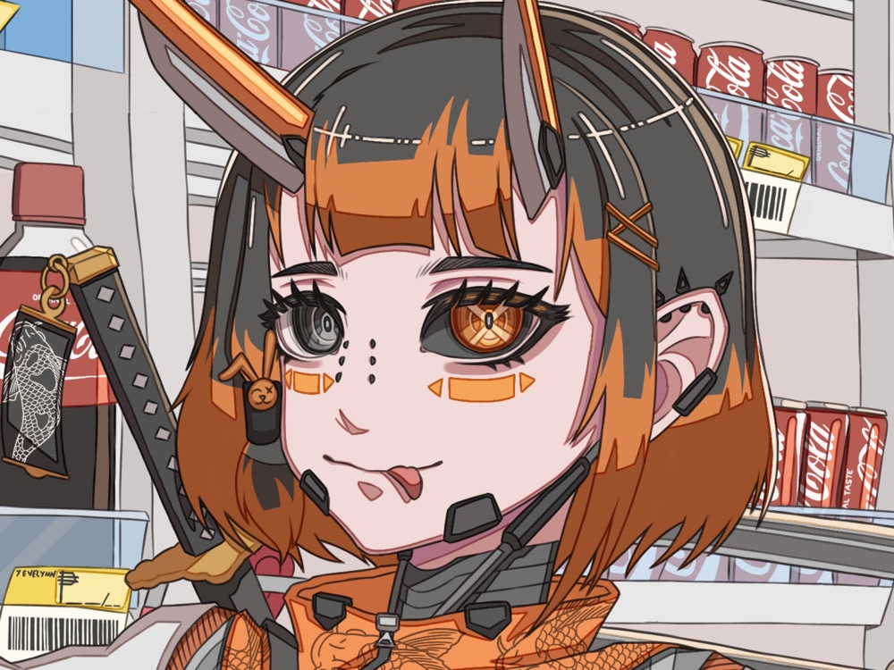 Stylized or anime illustration | Upwork