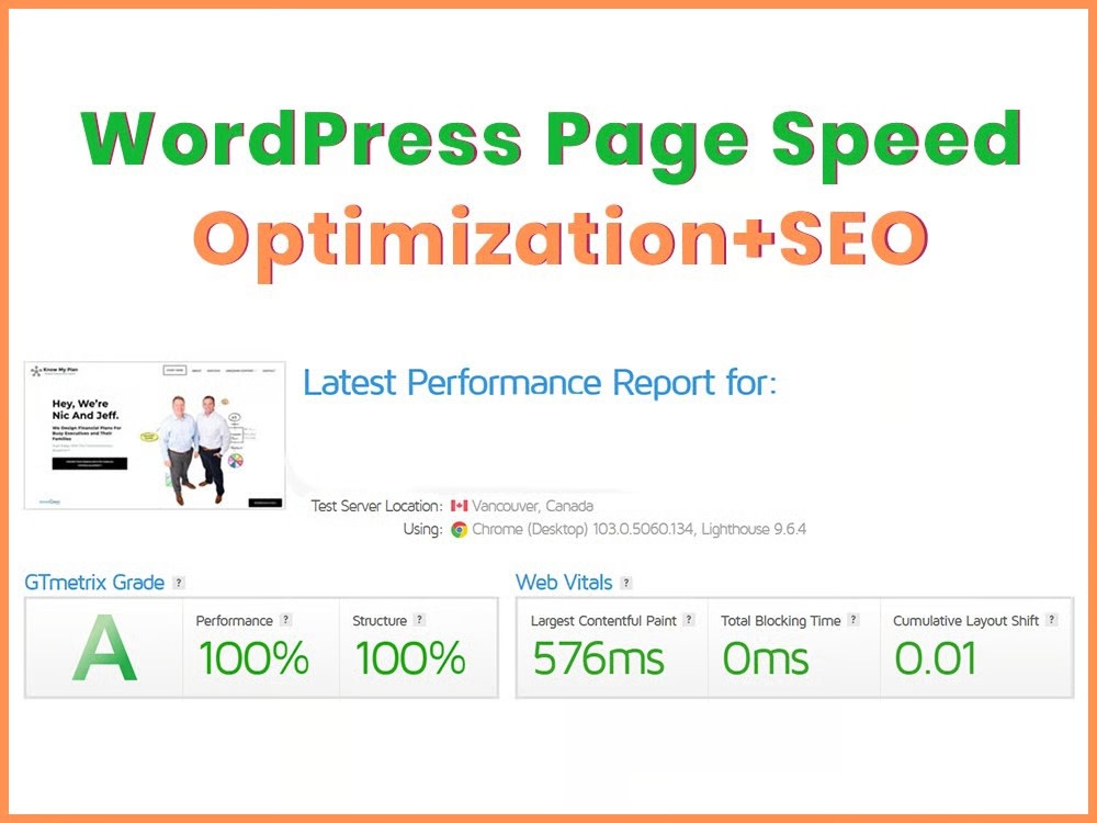 WordPress Website Speed Optimization Expert | Page Speed & GTmetrix Expert | Upwork