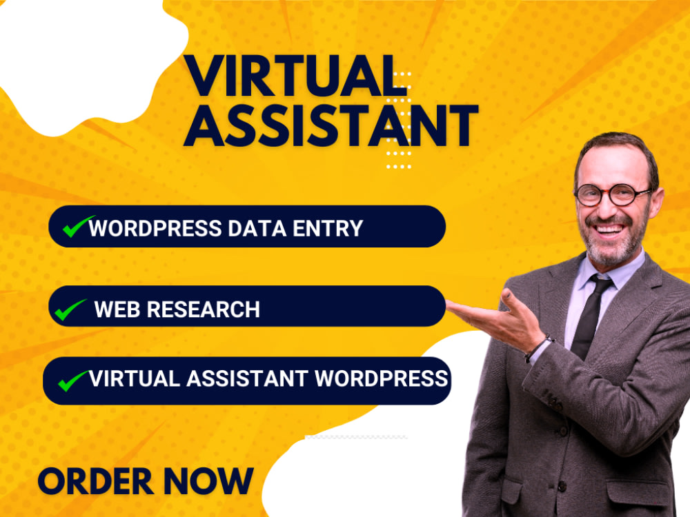 WordPress data entry virtual assistant data entry web researcher specialist | Upwork