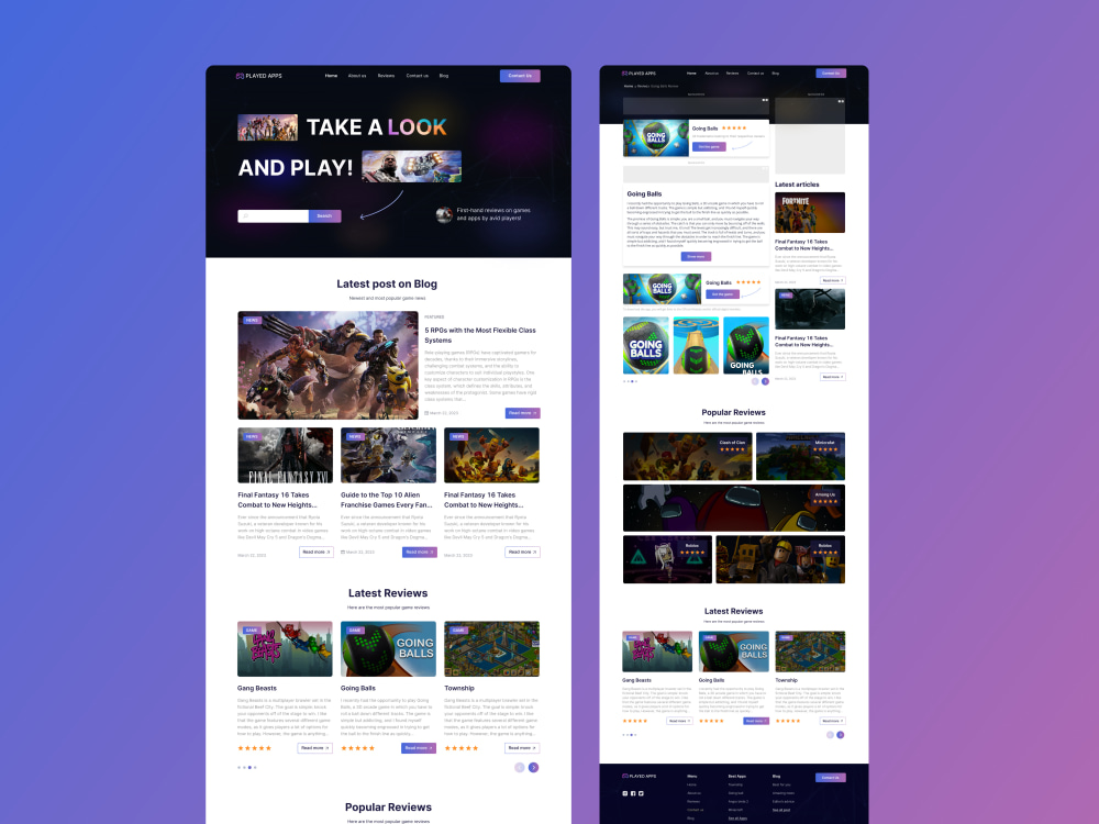 Modern website using Figma | Upwork